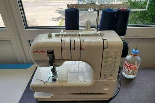 Швейная машинка janome cover pro 2 4.3.2 ниточная