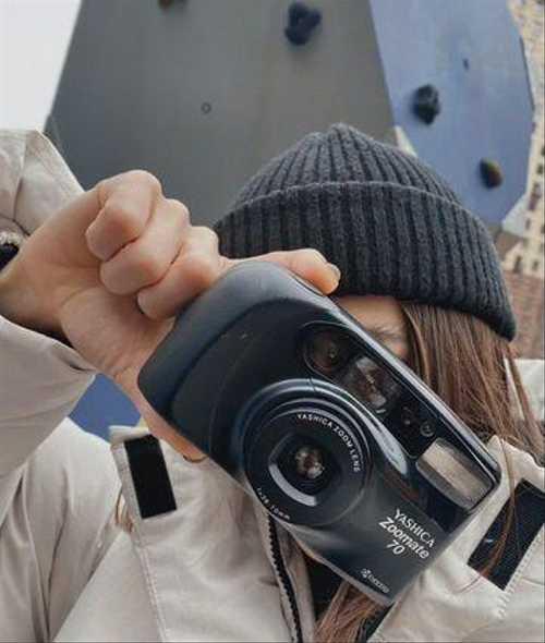 Пленочная камера Yashica kyocera zoomate 70