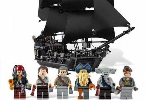 Чёрная жемчужина, пиратский корабль, аналог лего