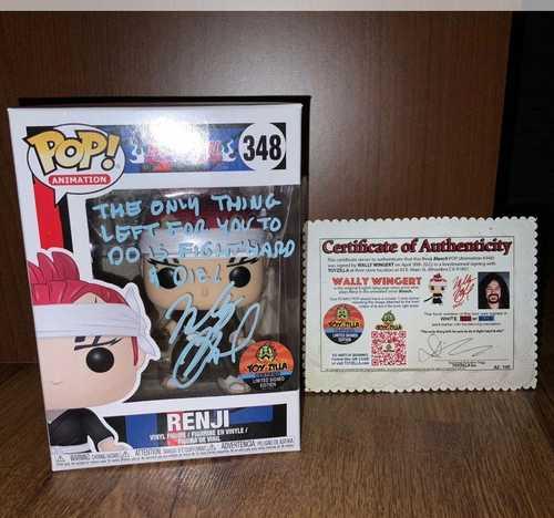 Funko pop renji (signed)