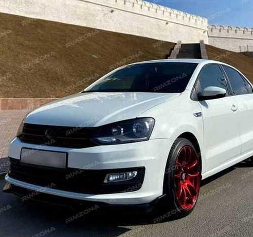 Литые диски R17 на Volkswagen Polo. Новые диски