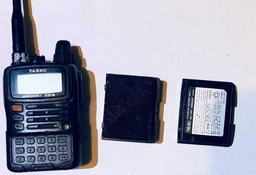 Аккумулятор (бокс) yaesu vx6 для 18500 usb