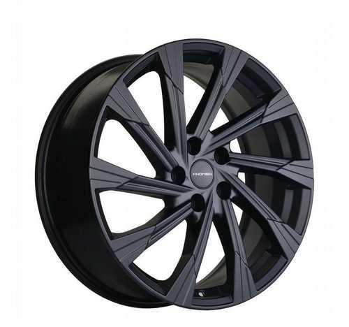 Литые диски 7.5x19 5x108 63.4 ET46 khomen KHW 1901 black matt