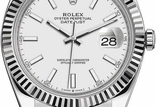 Rolex Datejust 41mm White Rolesor Oyster 126334