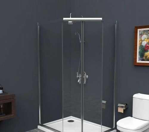 Душевой уголок BelBagno Uno 195 PH 1 100/80 C Cr