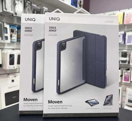 Чехол Uniq moven для iPad PRO 11 и AIR 10,9 blue