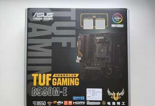 Материнская плата asus TUF gaming B550M-E