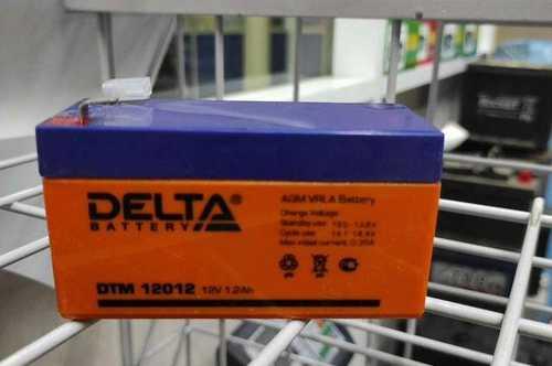 Аккумулятор для ML delta DTM 12012 12V 1.2 Ач