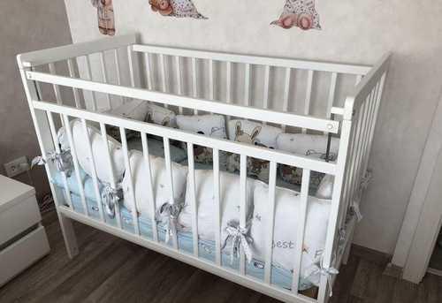 Детская кроватка. Кроватка для новорожденных бу