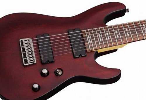 Schecter Omen 8 WS Walnut Stain