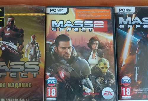 Игра Mass effect части 1 2 3 для компьютера