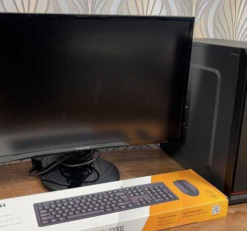 Пк в сборе i5 7400,8gb, SSD 256