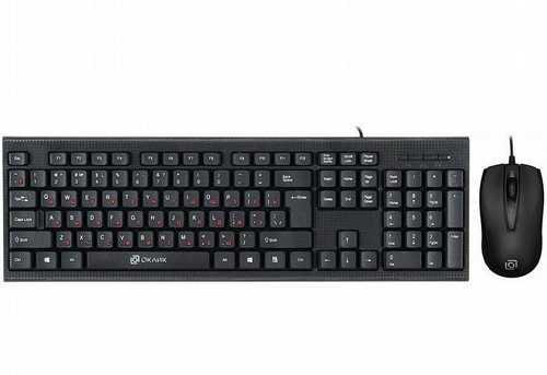 Клавиатура + мышь Оклик 630M, черный