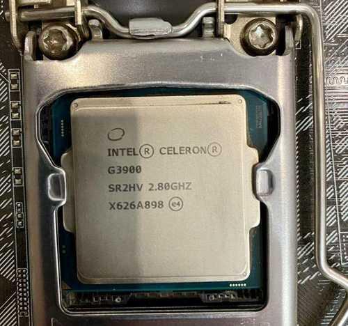 Процессор intel celeron g3900