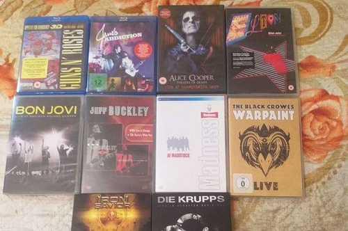 Продам Блюрэй и DVD диски