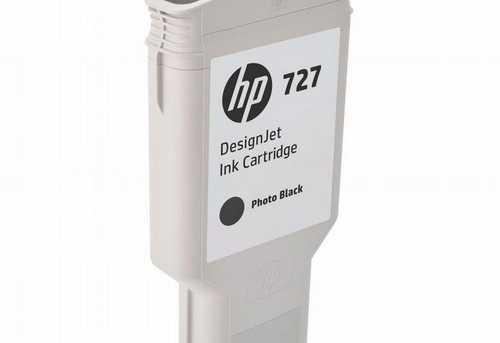 Струйный картридж HP 727 черный для фотопеч 110344