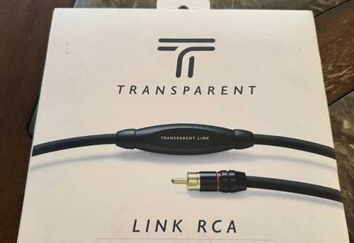 Межблочный кабель rca Transparent