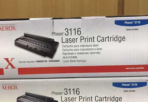 Картриджи xerox phaser 3116 - 109R00748