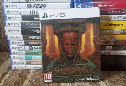 Scorn deluxe edition ps5 новый/new