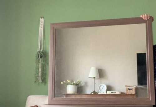 Стол туалетный с зеркалом Лазурит Магна