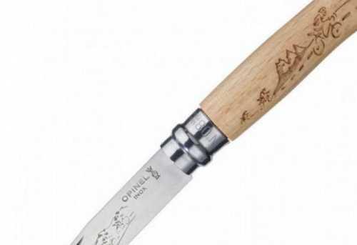 Нож складной Opinel 8 001790, 85 мм, дуб, велосипе