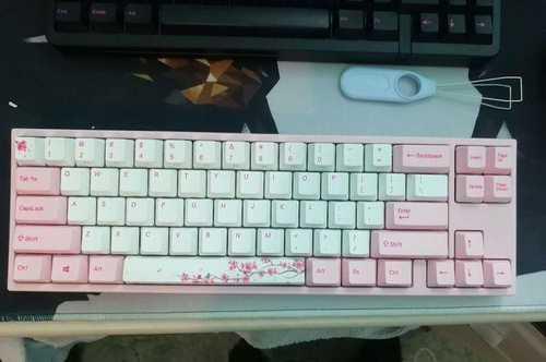 Ducky x varmilo miya pro sakura (speed silver)