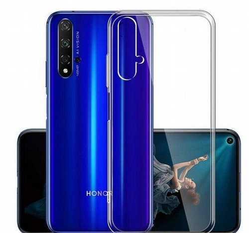 Силиконовый чехол для Honor 20/ Nova 5t прозрачный