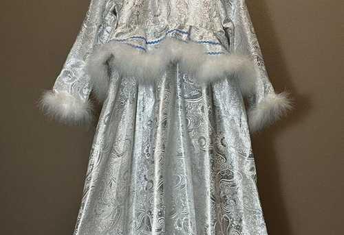 Новогодний костюм для девочки Снегурочка