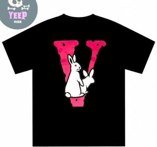 Футболка Vlone bunny черная