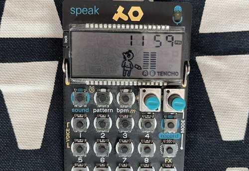 Pocket operator PO-35 speak