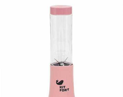 Блендер Shake & Take Kitfort KT-1311-1 розовый