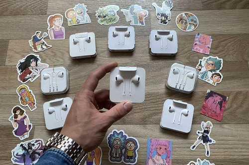 Оригинальные наушники EarPods (lightning/jack 3,5)