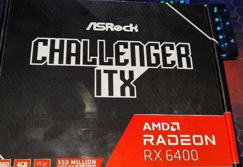 Asrock radeon rx 6400 challenger itx