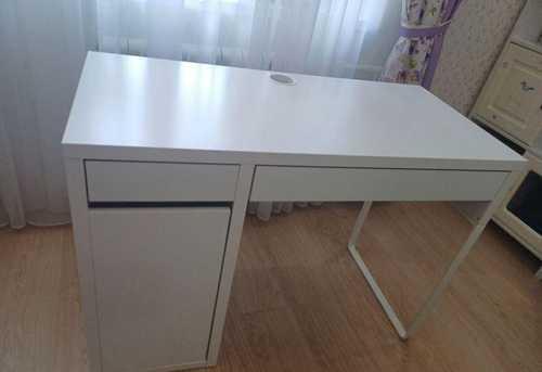 Письменный стол с ящиком - IKEA micke, белый