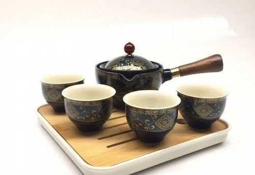 Чайный набор гунфу для пуэра с проливом, керамика