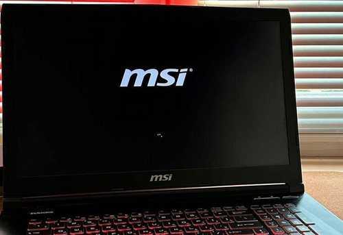 Игровой ноутбук MSI GE72 Apache Pro 6QF-013XRU