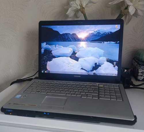 Ноутбук toshiba satellite p200-199