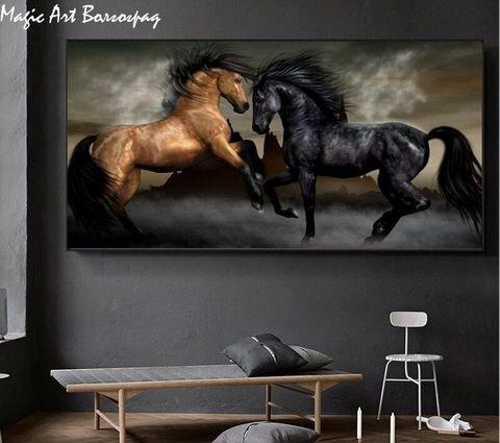 Картина из коллекции "Благородство лошади" Влгрд