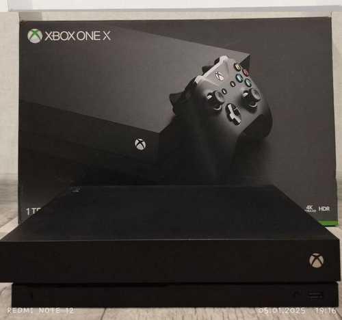 Xbox one х 1 tb