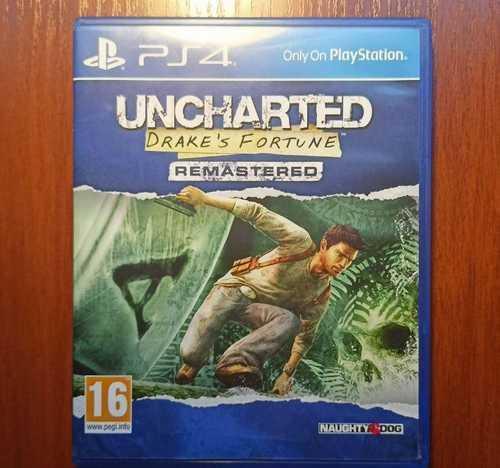 Uncharted Drake's Fortune remastered ps4 рус