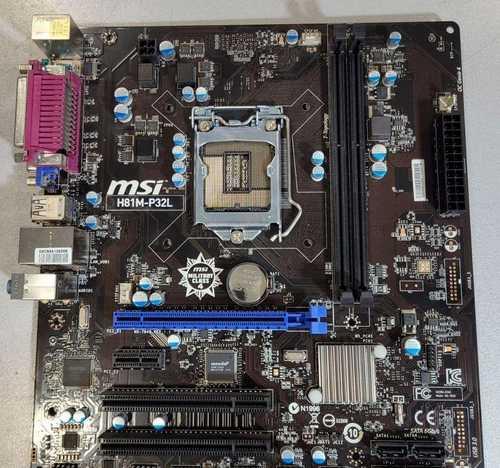 Материнская плата MSI H81M-P32L