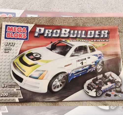 Конструктор mega bloks pro builder racing series