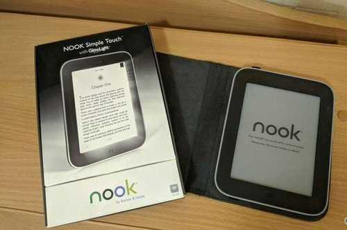 Электронная книга Nook simple touch