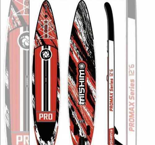 SUP (сап) Доска mishimo PRO-MAX sport RED 12,6’ (3