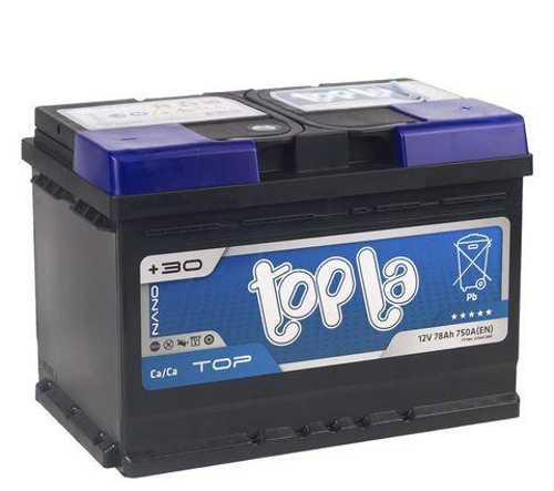 Аккумулятор Topla TOP (75 Ah, 12 V) Обратная, R+