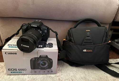 Canon EOS 600D Kit EF-S 18-135mm f/3.5-5.6 IS