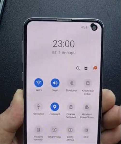 Samsung Galaxy S10e g970 Black дисплей