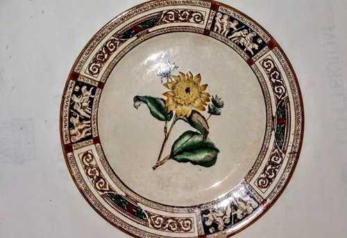 Антикварная тарелка Веджвуд 1890-1900 гг