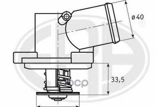 Термостат mercedes sprinter 95-06 350139 Era
