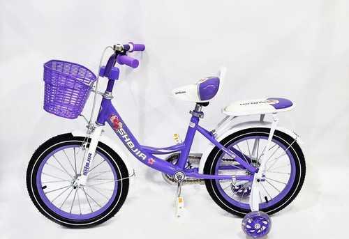 Велосипед детский с дополнительными колесиками
